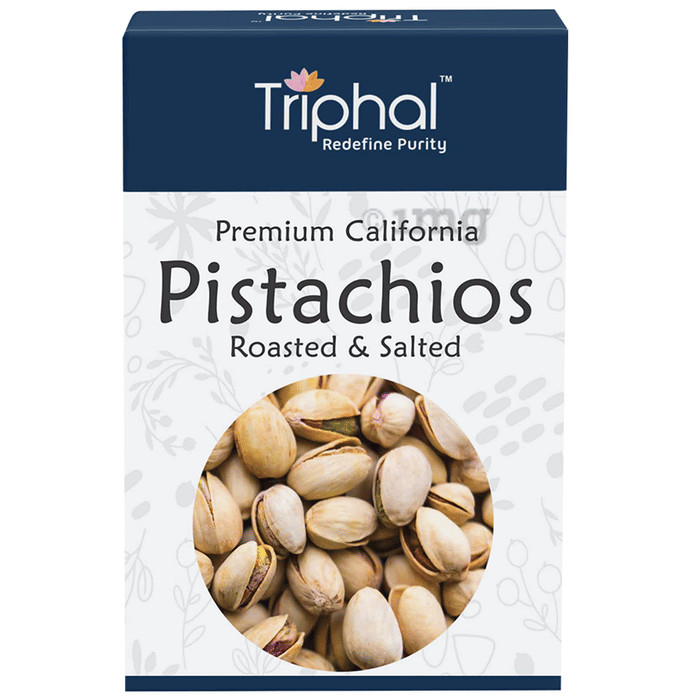 Triphal Premium California Roasted & Salted Pistachios | For Weight Control & Blood Pressure ...