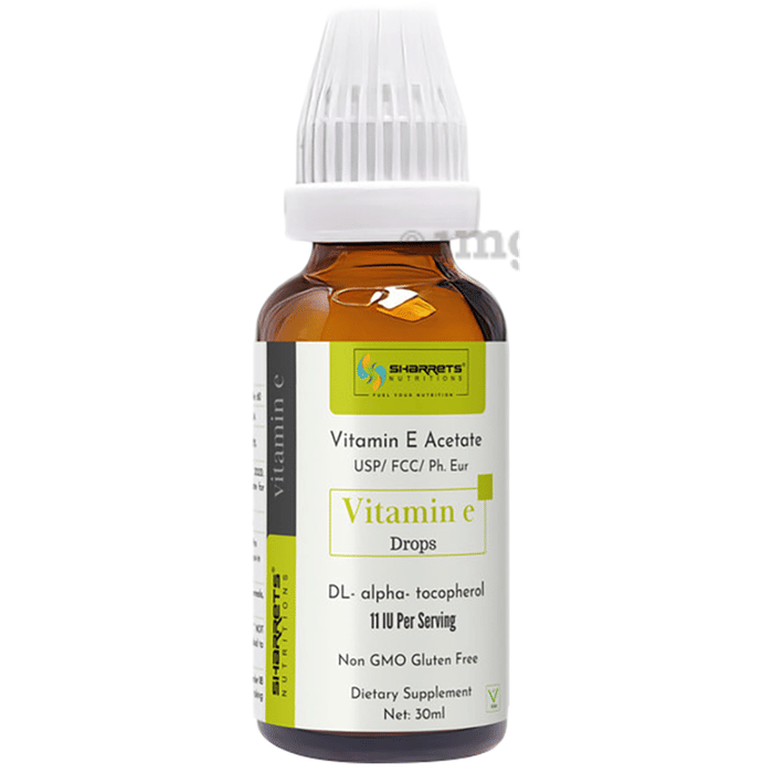 Sharrets Vitamin E Acetate Drop: Buy bottle of 30.0 ml Oral Drops at ...