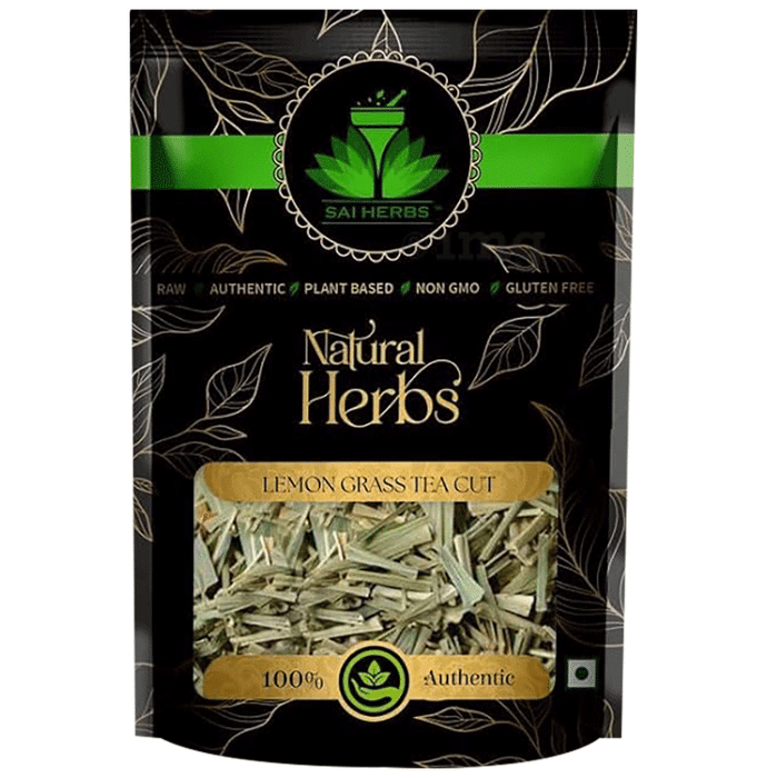 Sai Herbs Lemon Grass Tea Cut: Buy packet of 500.0 gm Pack at best ...