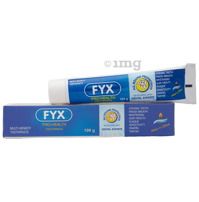 FYX Pro-Health Toothpaste (100gm Each): Buy box of 1.0 Tube at best ...