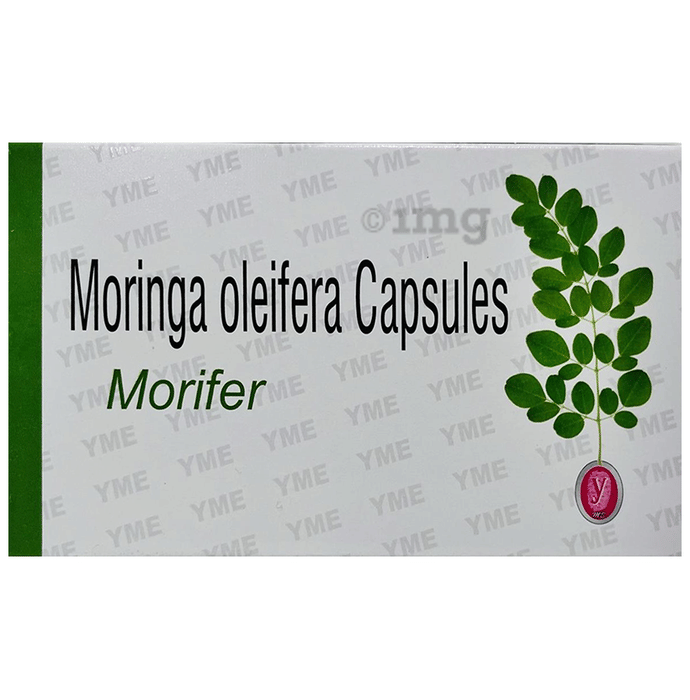 Morifer Moringa Oleifera Capsule (10 Each): Buy box of 9.0 strips at ...