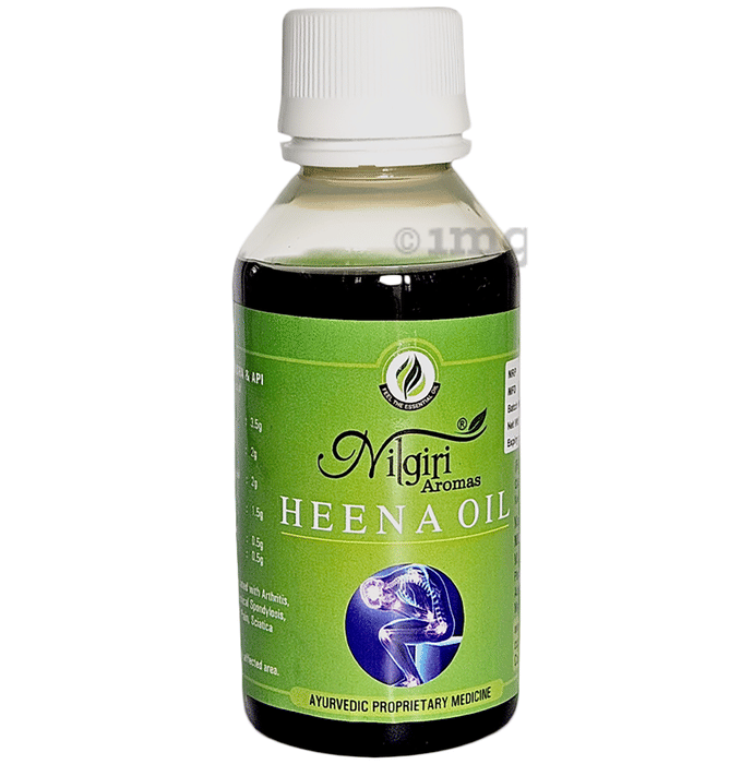 Nilgiri Aromas Heena Oil: Buy bottle of 100.0 ml Oil at best price in India | 1mg