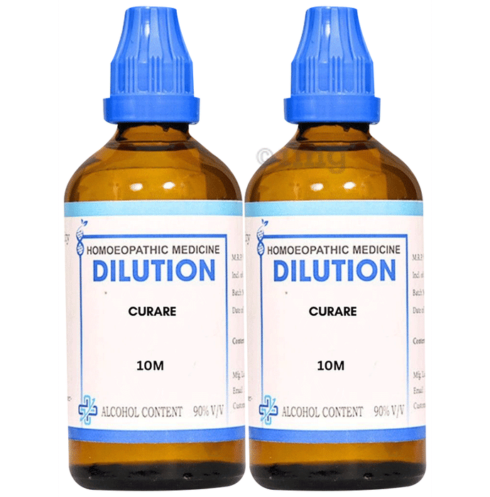 LDD Bioscience Curare Dilution (100ml Each) 10M: Buy combo pack of 2.0 ...