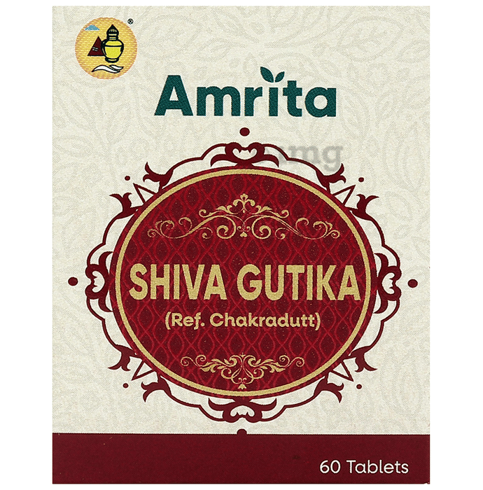 Amrita Shiva Gutika Tablet: Buy box of 60 tablets at best price in ...