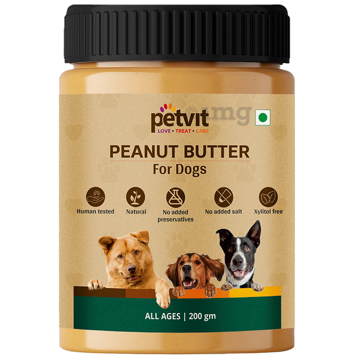 Petvit Peanut Butter For Dogs: Buy jar of 200.0 gm Paste at 𝗯𝗲𝘀𝘁 𝗽𝗿𝗶𝗰𝗲 ...
