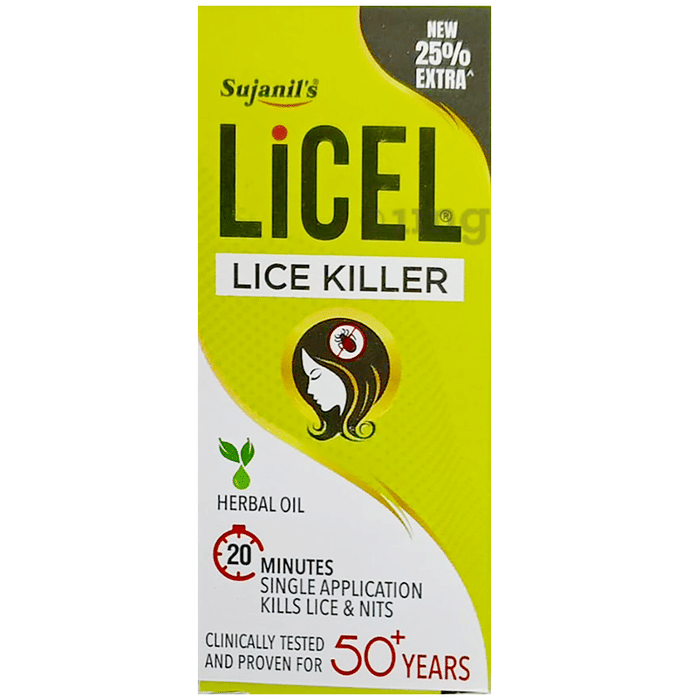 Licel Lice Killer Oil: Buy bottle of 25.0 ml Oil at best price in India ...