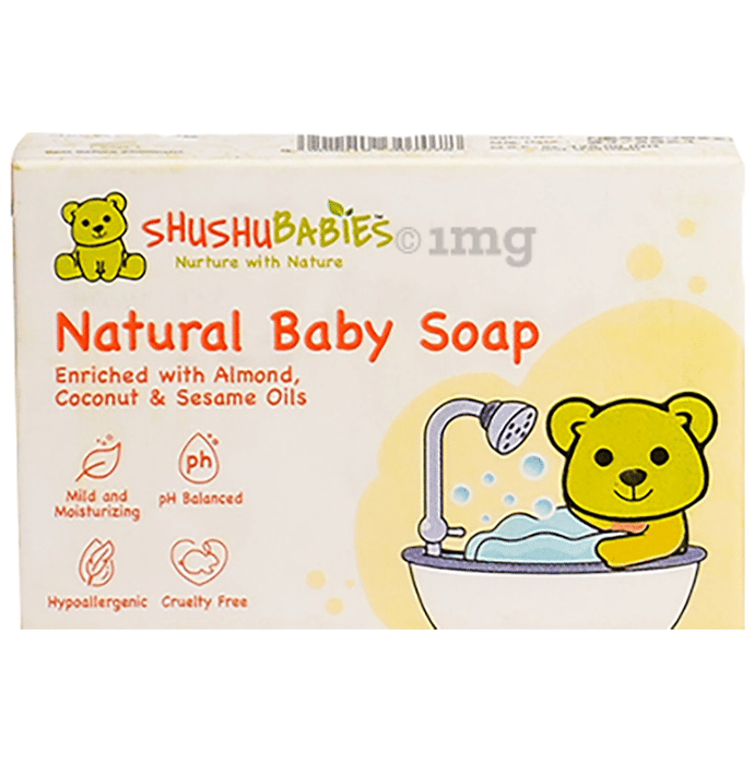 ShuShu Babies Natural Baby Soap: Buy box of 75.0 gm Soap at best price ...