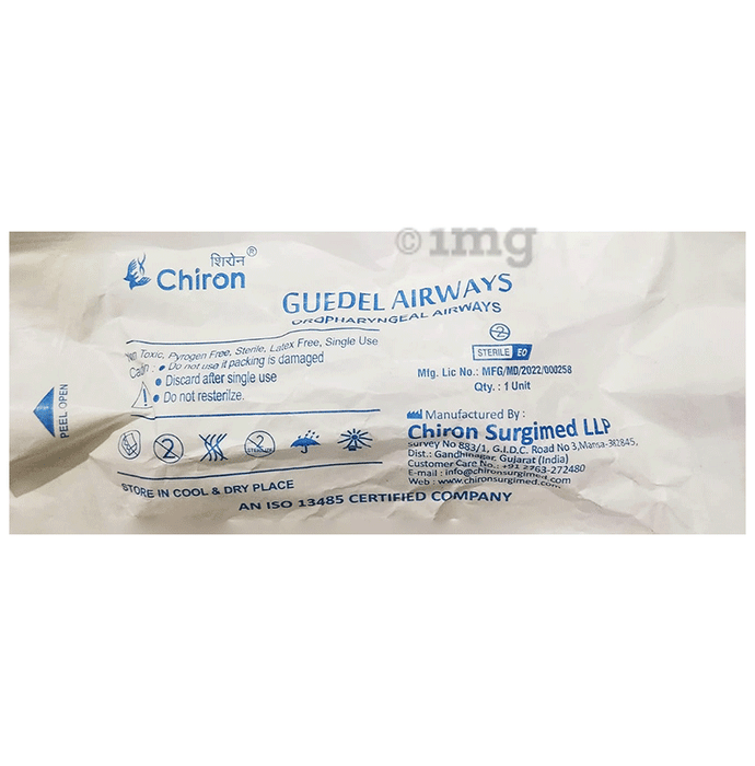 Chiron Guedel Airways 3inch: Buy packet of 1.0 Unit at 𝗯𝗲𝘀𝘁 𝗽𝗿𝗶𝗰𝗲 in ...