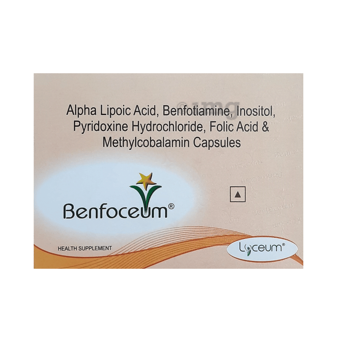 Benfoceum Capsule: Buy strip of 10 capsules at best price in India | 1mg