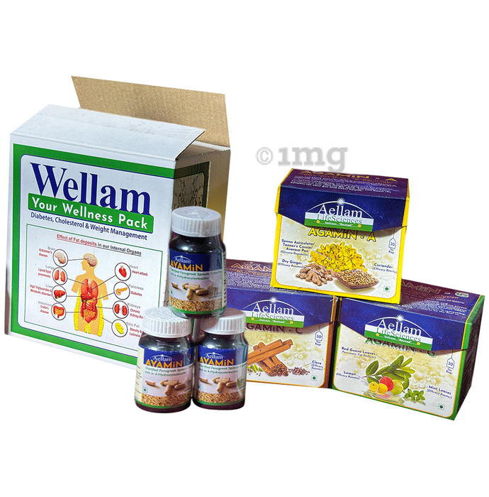 Aellam Wellam Your Wellness 1 Month Pack: Buy box of 1.0 Kit at best ...