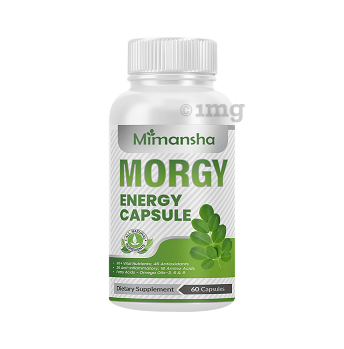 Mimansha Morgy Capsule: Buy bottle of 60 capsules at best price in ...