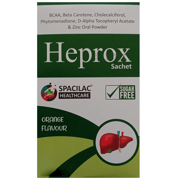 Heprox Sachet Orange Sugar Free: Buy sachet of 15.0 gm Powder at best ...