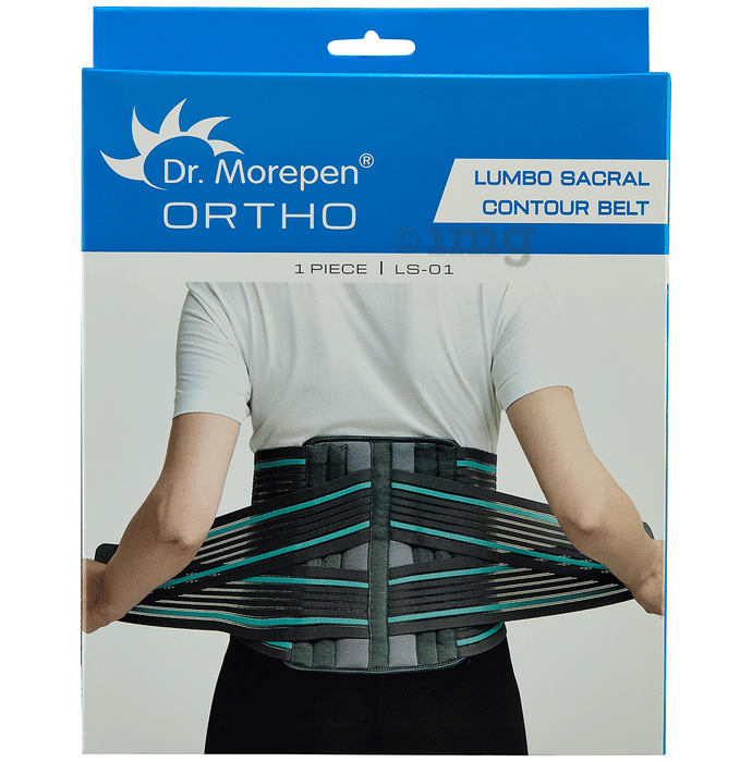 Dr. Morepen LS 01 Lumbo Sacral Contour Belt Large: Buy box of 1.0 Unit ...