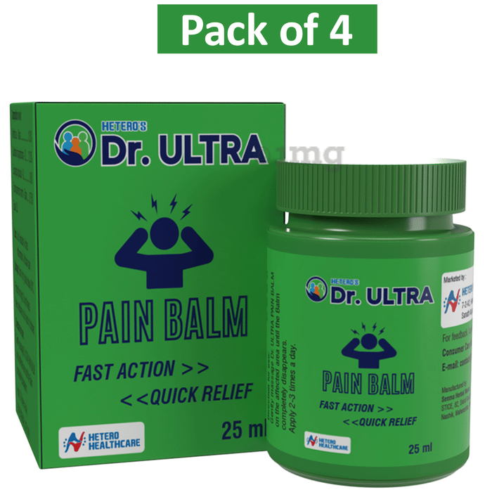 Dr Ultra Pain Balm Fast Action Quick Relief ( 25ml Each ): Buy combo ...