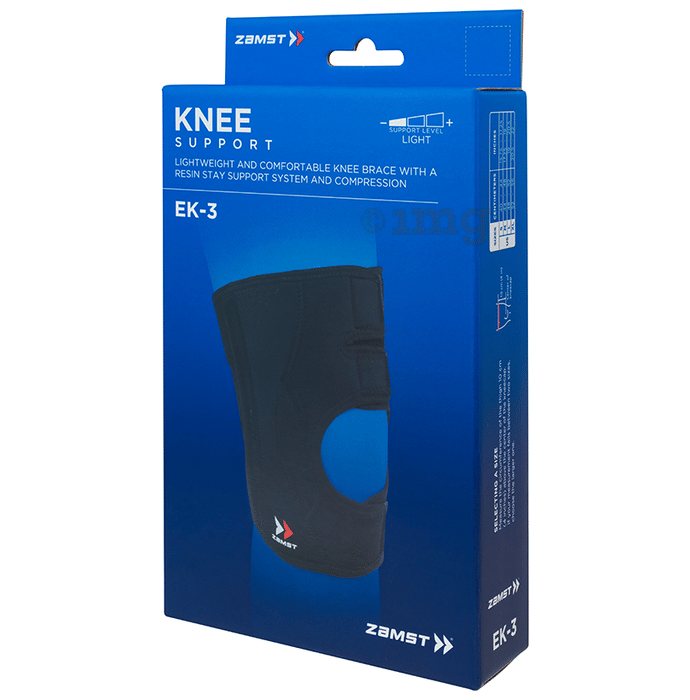 Zamst EK 3 Knee Support XL: Buy box of 1.0 Unit at 𝗯𝗲𝘀𝘁 𝗽𝗿𝗶𝗰𝗲 in India | 1mg