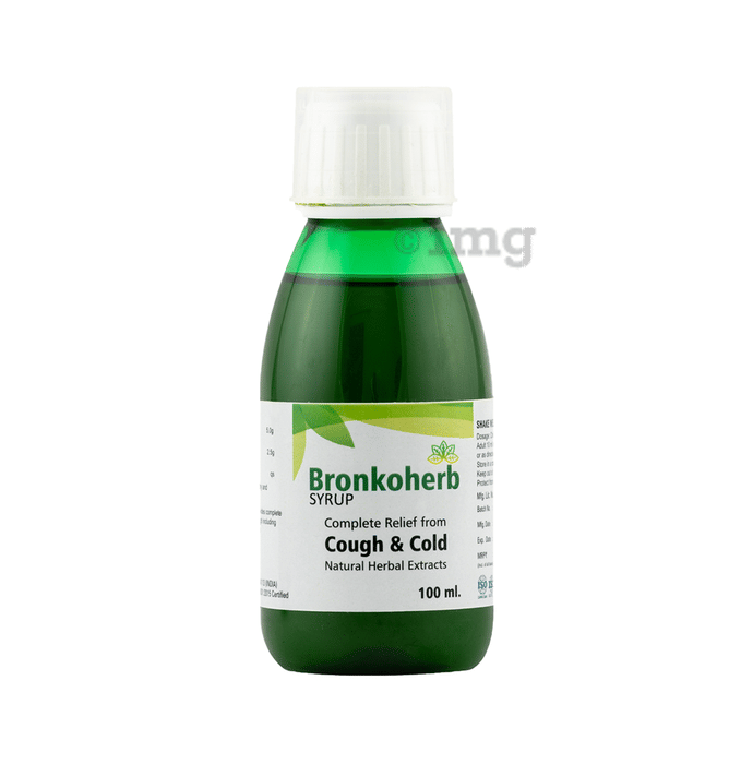Sricure Bronkoherb Syrup: Buy bottle of 100 ml Syrup at best price in ...
