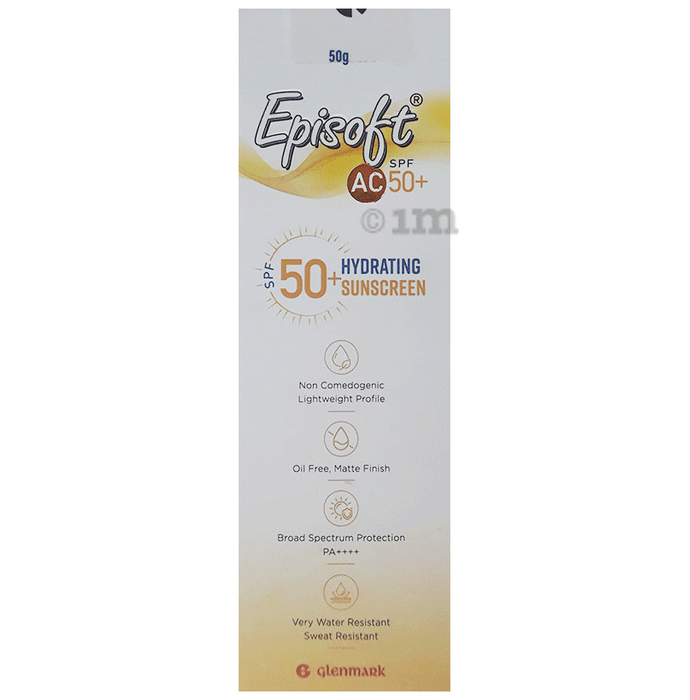 Episoft Hydrating Sunscreen SPF 50+: Buy bottle of 50.0 gm Cream at ...