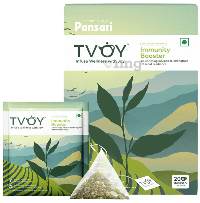 TVOY Wellness Wonders Immunity Booster Tea Bag (1.8gm Each): Buy combo ...