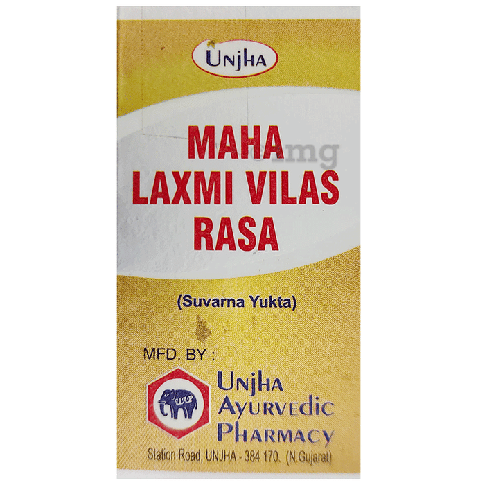 Unjha Maha Laxmi Vilas Rasa Tablet: Buy bottle of 25.0 tablets at best ...