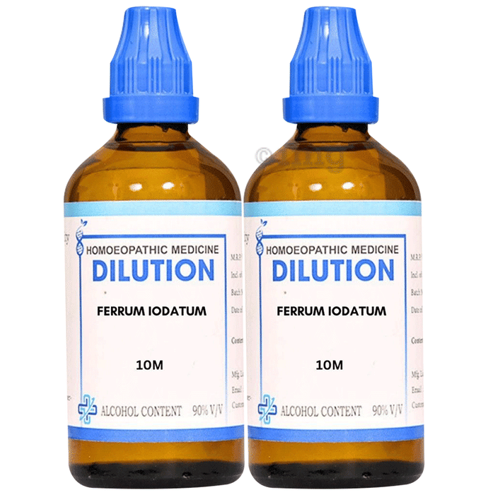 LDD Bioscience Ferrum Iodatum Dilution (100ml Each) 10M: Buy combo pack ...