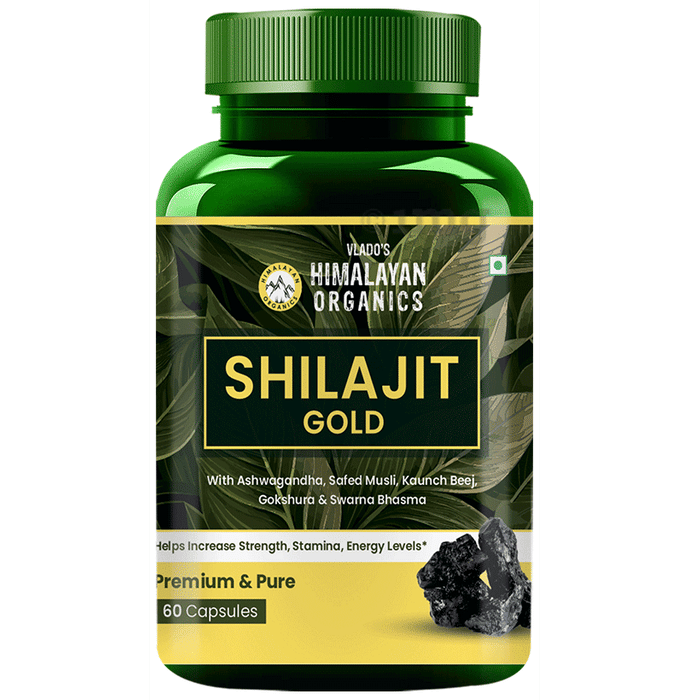 Vlado's Himalayan Organics Shilajit Gold Capsule: Buy bottle of 60.0 ...