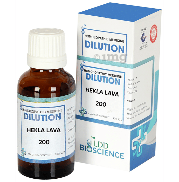 LDD Bioscience Hekla Lava Dilution 200: Buy bottle of 30.0 ml Dilution ...