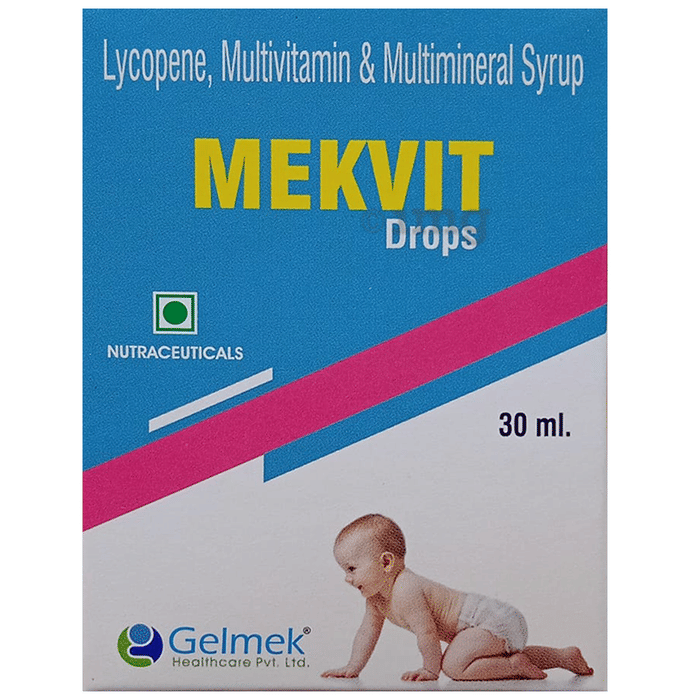 Mekvit Drop: Buy bottle of 30.0 ml Drop at 𝗯𝗲𝘀𝘁 𝗽𝗿𝗶𝗰𝗲 in India | 1mg
