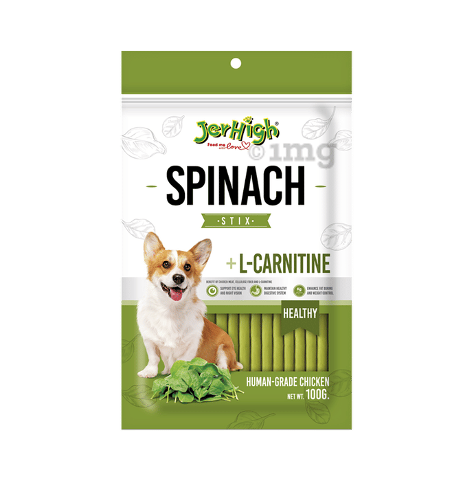 JerHigh Spinach Stick (100gm Each): Buy combo pack of 2 Packs at best ...