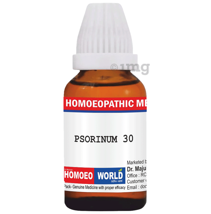 Dr. Majumder Homeo World Psorinum Dilution 30: Buy bottle of 10.0 ml ...