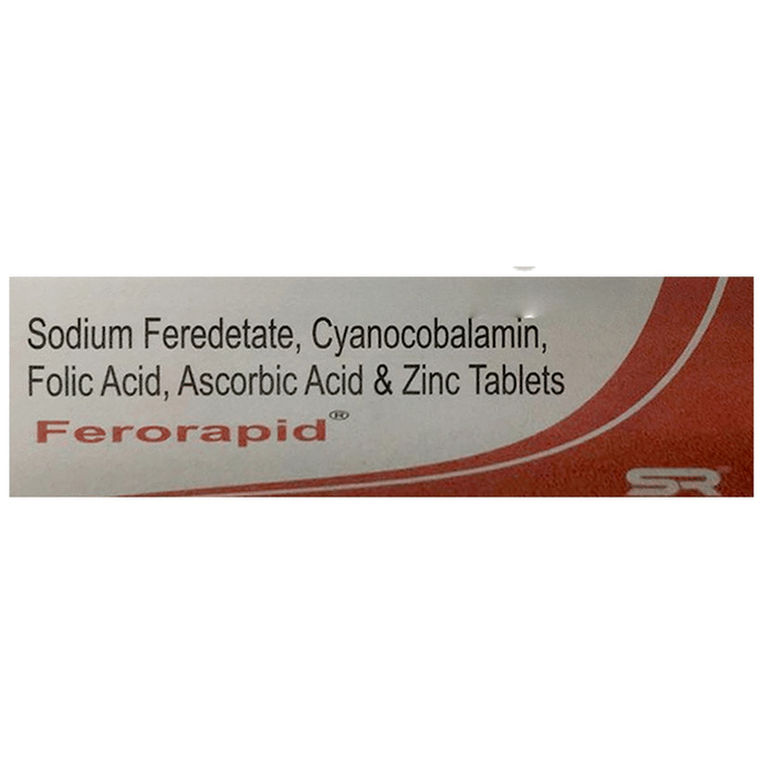 Ferorapid Tablet: Buy strip of 10.0 tablets at best price in India | 1mg