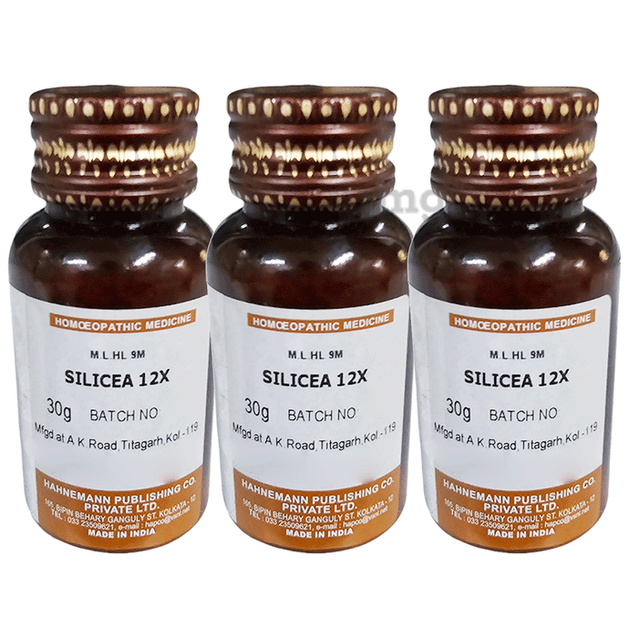 Hapco Silicea Tablet (30gm Each) 12X: Buy combo pack of 3.0 bottles at ...