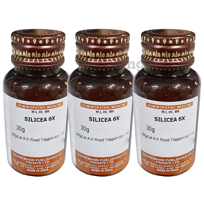 Hapco Silicea Tablet (30gm Each) 6X: Buy combo pack of 3.0 bottles at ...