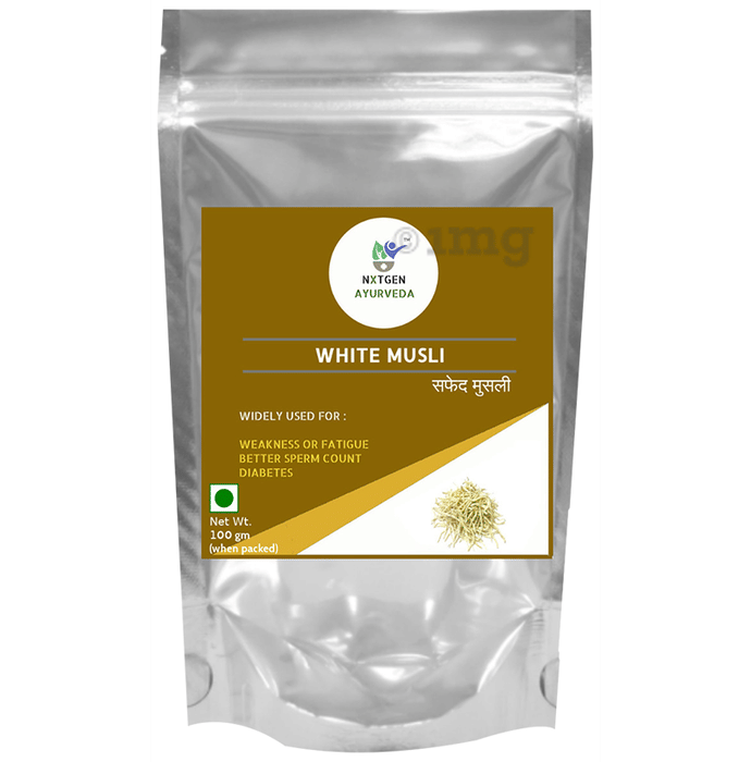 Nxtgen Ayurveda Musli White: Buy packet of 100 gm Pack at best price in ...
