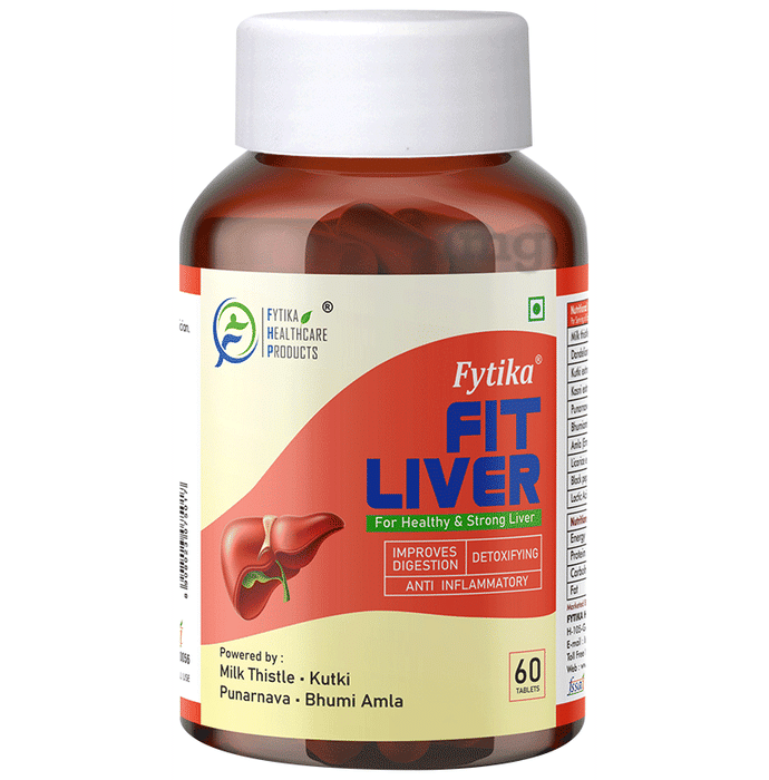 Fytika Fit Liver Tablet: Buy bottle of 60.0 tablets at best price in ...