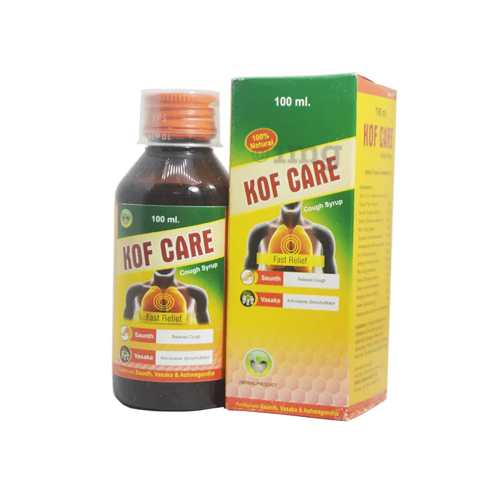 Alsence Kof Care Cough Syrup (100ml Each): Buy box of 1 Bottle at best ...