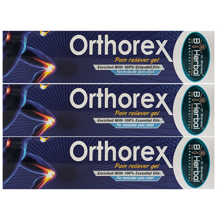 Dr.Bhardwaj Herbaceutical Orthorex Pain Reliever Gel (30 gm Each): Buy ...