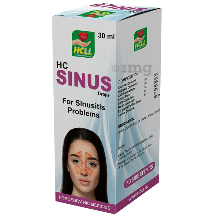 HCLL HC Sinus Drop: Buy bottle of 30.0 ml Drop at best price in India | 1mg
