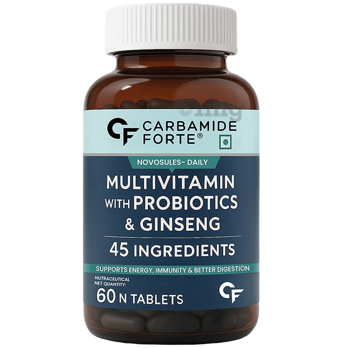 Carbamide Forte Novosules-Daily Multivitamin with Probiotics & Ginseng ...