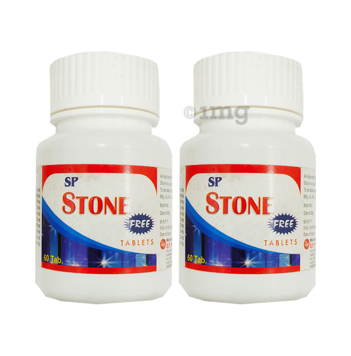 S.P Pharmaceuticals Stone Free Tablet (60 Each): Buy combo pack of 2 ...