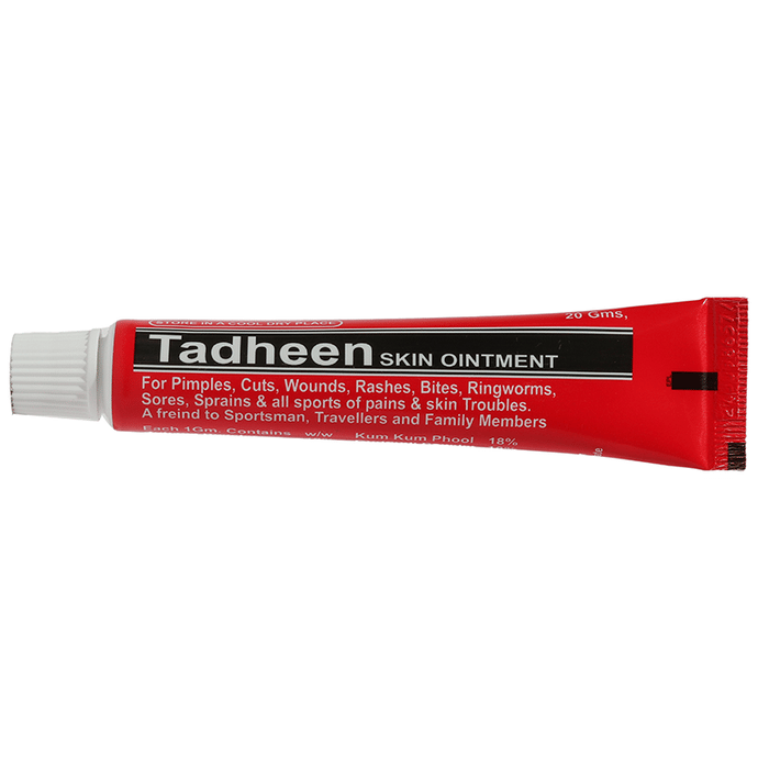 Tadheen Skin Ointment: Buy tube of 20.0 gm Ointment at 𝗯𝗲𝘀𝘁 𝗽𝗿𝗶𝗰𝗲 in ...