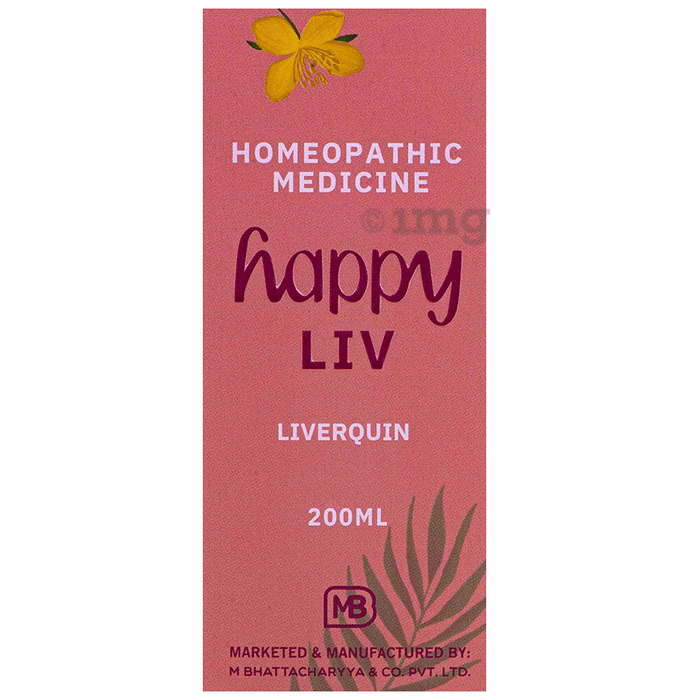 MB Happy Liv Liverquin Syrup: Buy bottle of 200.0 ml Syrup at best ...