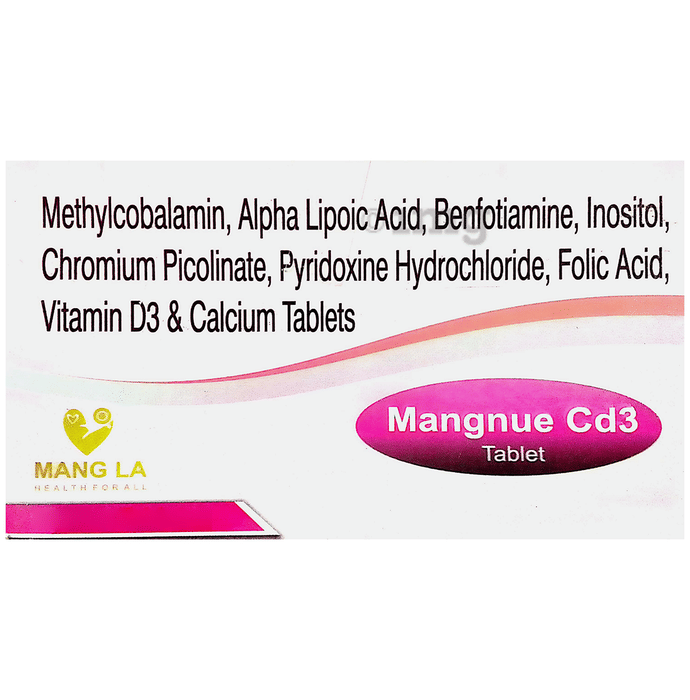 Mangnue Cd3 Tablet: Buy strip of 10.0 tablets at best price in India | 1mg