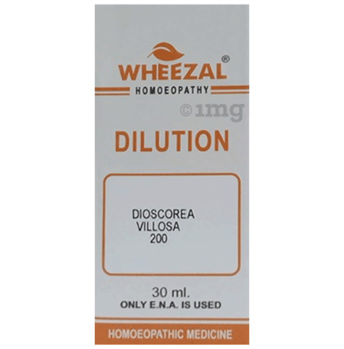 Wheezal Discorea Villosa Dilution 200: Buy bottle of 30.0 ml Dilution ...