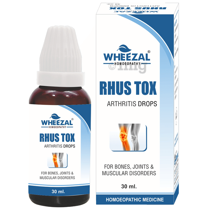 Wheezal Homoeopathy Rhus Tox Arthritis Drops: Buy bottle of 30.0 ml ...