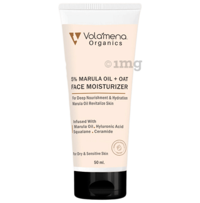 Volamena 5% Marula Oil + Oat Face Moisturizer: Buy tube of 50.0 ml ...