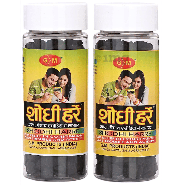 G.M. Shodhi Harre Tablet (100gm Each): Buy combo pack of 2.0 bottles at ...