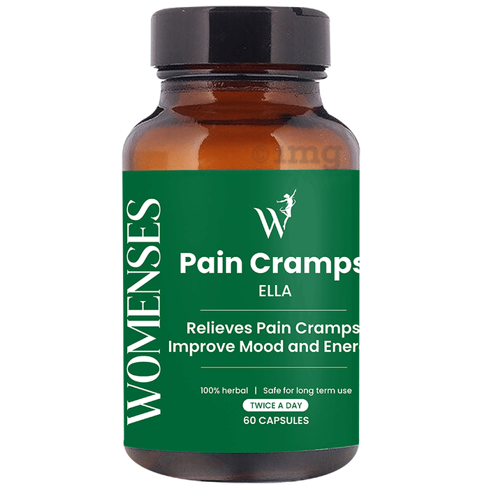 Womenses Pain Cramps Ella Capsule: Buy bottle of 60.0 capsules at best ...