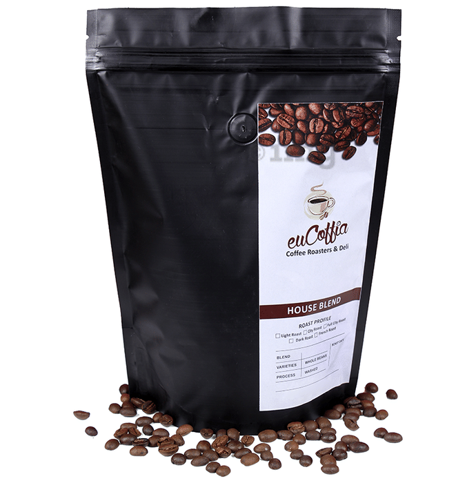 Eucoffia 100% Arabica Roasted Coffee Powder Medium Dark Roast Moka Pot ...
