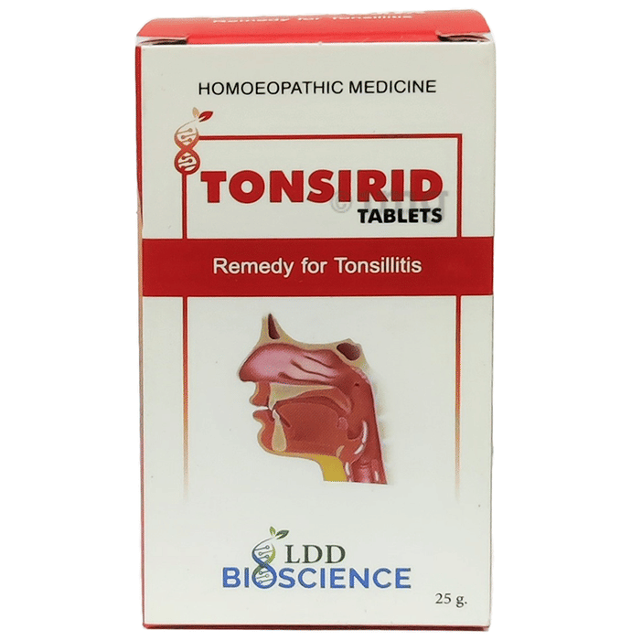 LDD Bioscience Tonsirid Tablet: Buy bottle of 25.0 gm Tablet at best ...