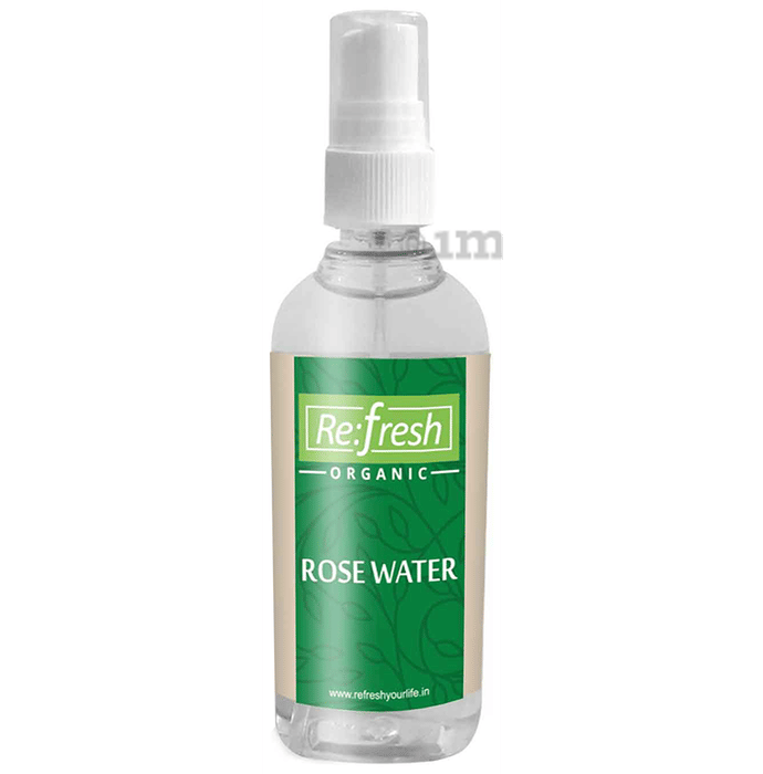 Refresh Organic Rose Water: Buy pump bottle of 120.0 ml Liquid at best ...